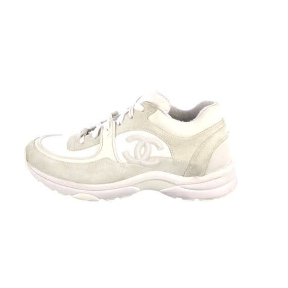 CHANEL | Shoes | Chanel Interlocking Cc Logo Nylon Sneakers | Poshmark